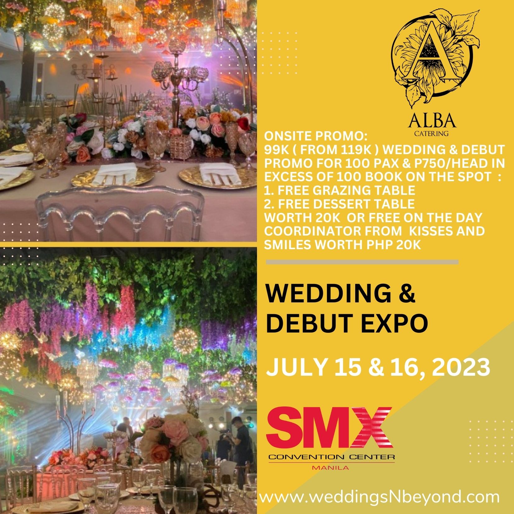 Events and Promo - Weddings and Beyond