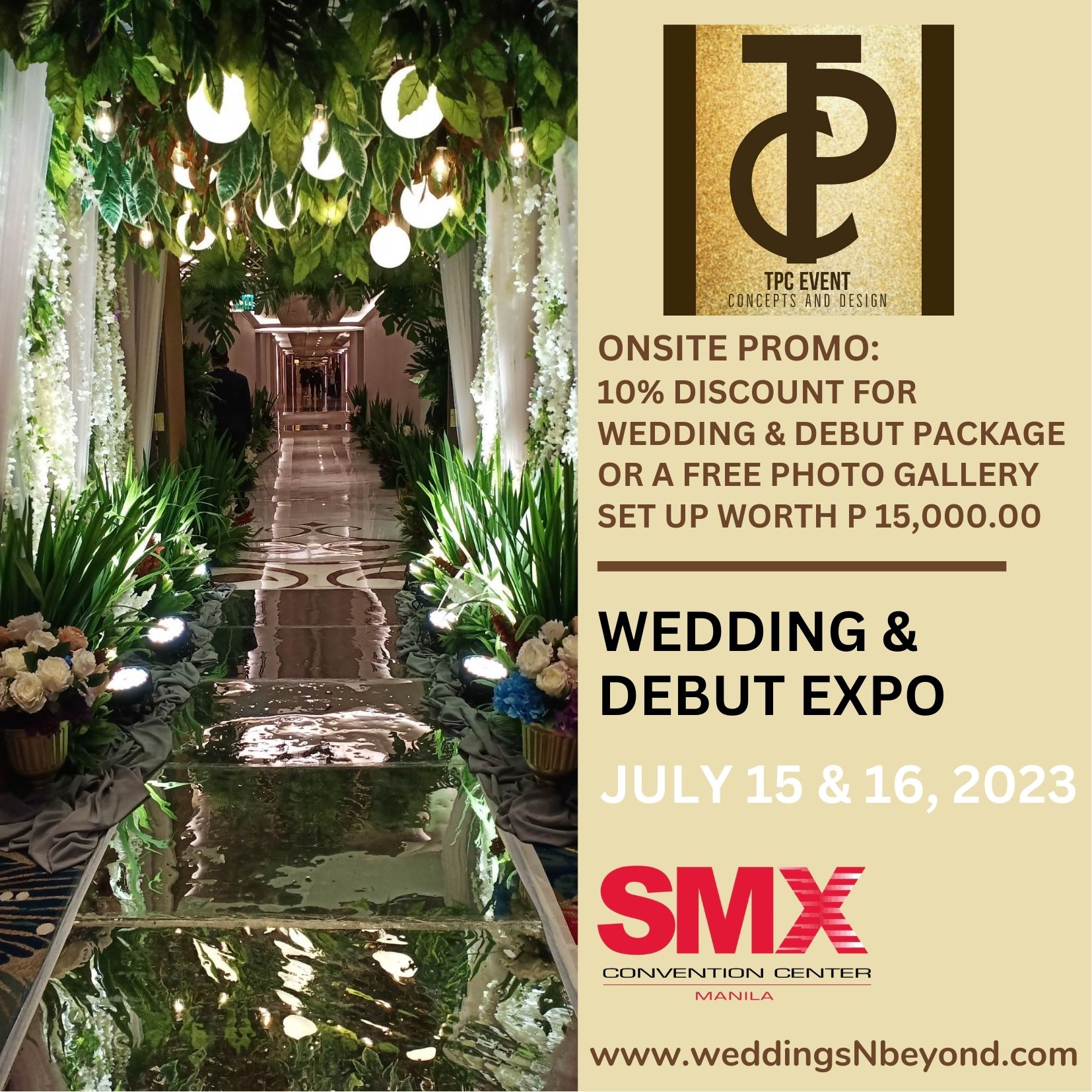 Events and Promo - Weddings and Beyond