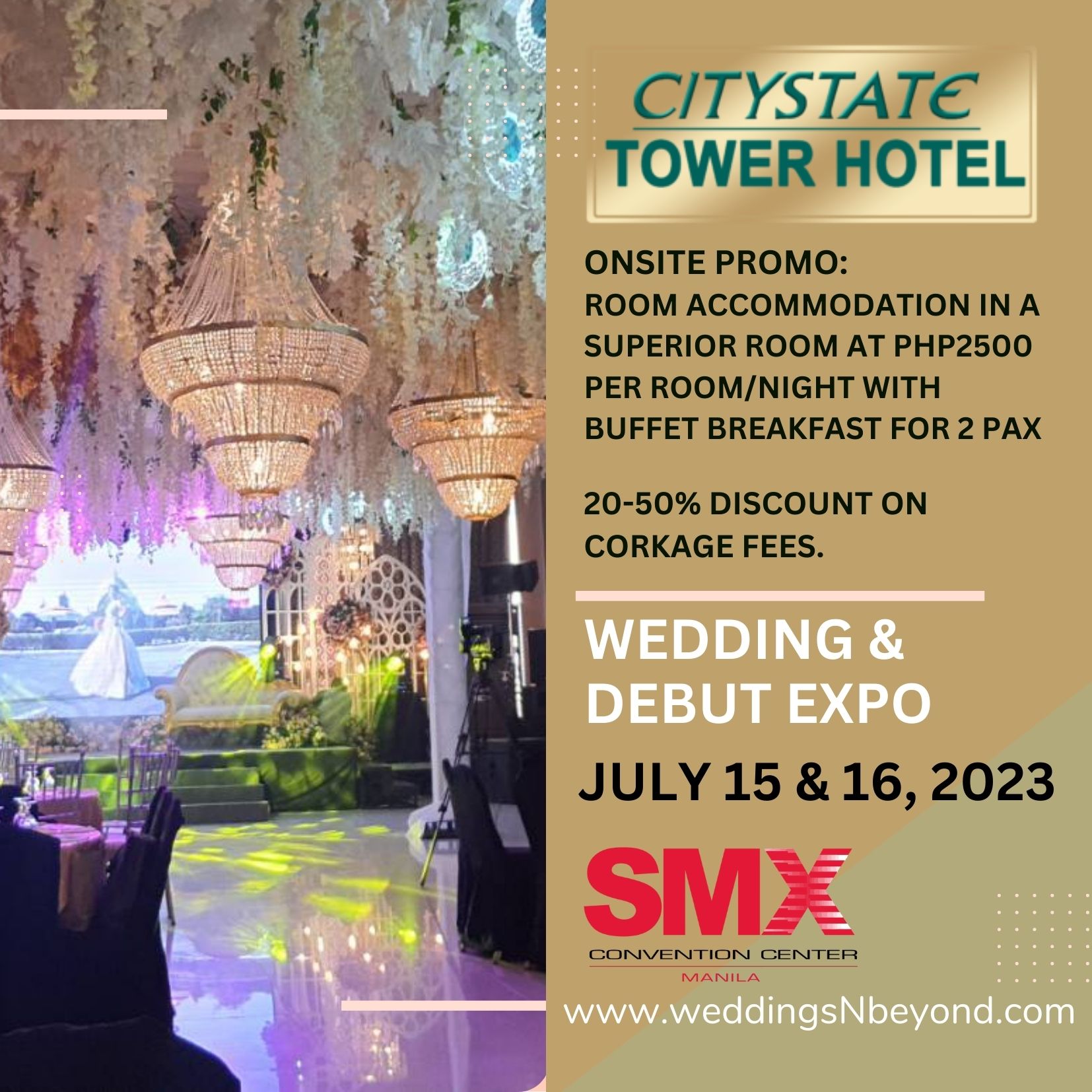 Events and Promo - Weddings and Beyond